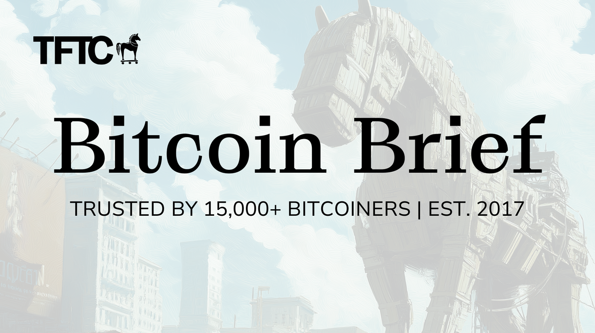 Subscribe to Bitcoin Brief